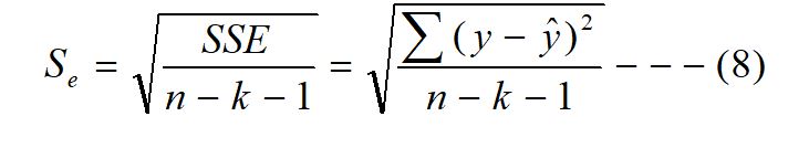 Measure Of Variation In The Multiple Regression Model Dam Bcisnote