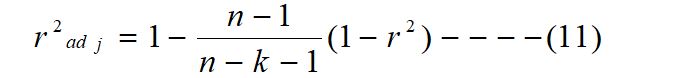 Measure Of Variation In The Multiple Regression Model Dam Bcisnote